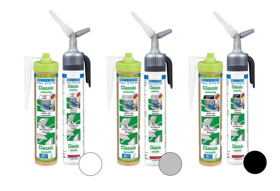 Flex 310 M® Classic MS-Polymer | MS polymer-based elastic adhesive for versatile use | 10010026